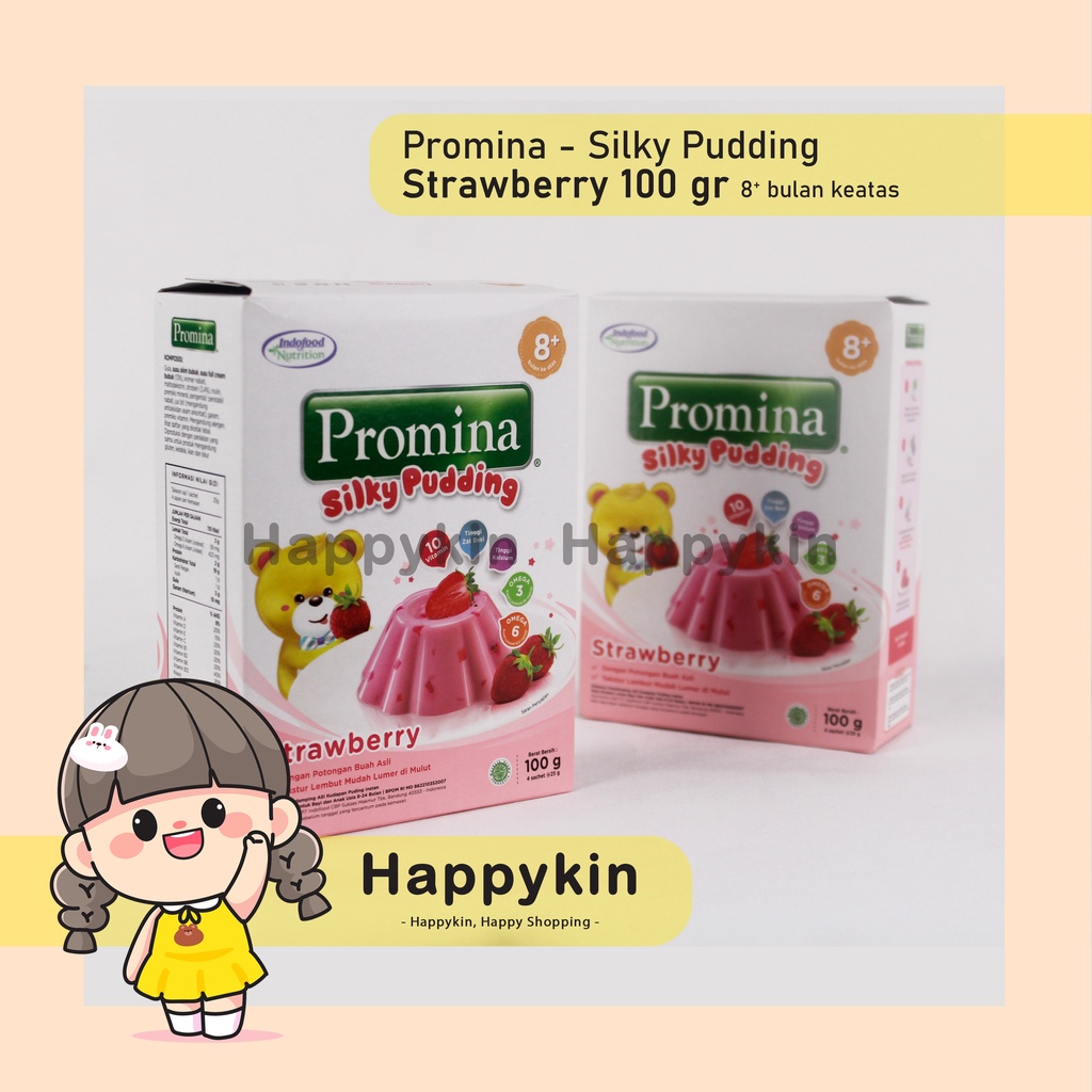 Jual Promina silky pudding Coklat & Strawberry | Shopee Indonesia