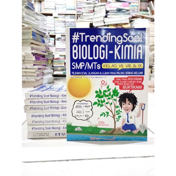 Jual BUKU SOAL SOAL SMP // BUKU TRENDING SOAL BIOLOGI - KIMIA SMP / MTS ...