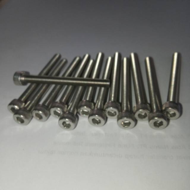 Jual Baut L M5 x 50 (5cm)stainless 304 THE A2-70 | Shopee Indonesia
