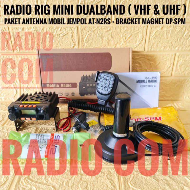 Jual RADIO RIG MINI DUALBAND WEIRCOM WR9800 WEIRWEI UV9800 PLUS ANTENA ...