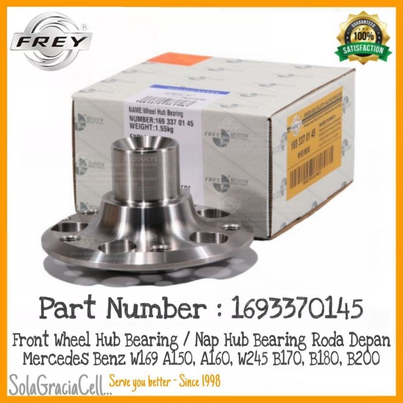 Jual Front Wheel Hub Bearing - Nap Hub Roda Depan Mercedes A150 W169 ...