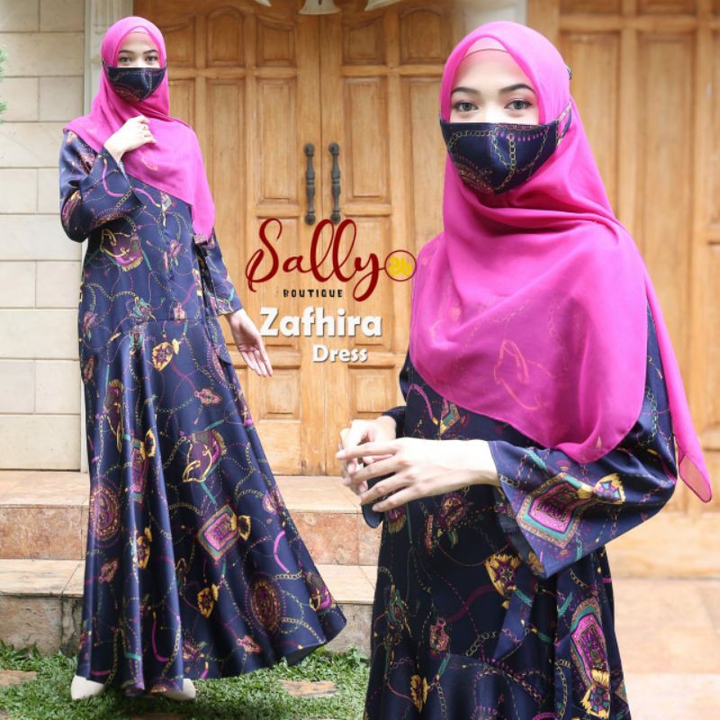 Jual Zahra dress by Sally Boutique (original) | Shopee Indonesia