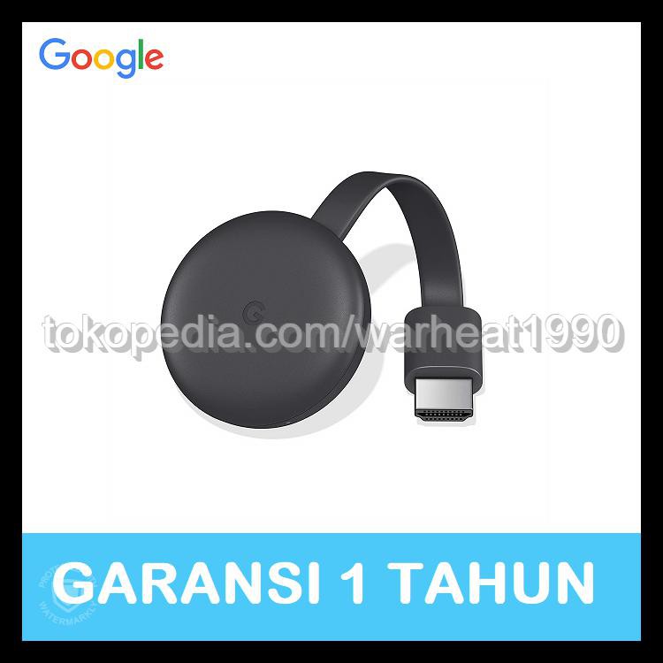 Jual Google Chromecast 3 / 3Rd Generation Hdmi Media Streamer Original ...