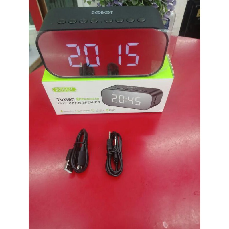 Jual ROBOT TIMER BLUETOOTH SPEAKER | Shopee Indonesia