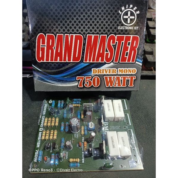Jual Driver Power 750 Watt GRAND MASTER | Shopee Indonesia