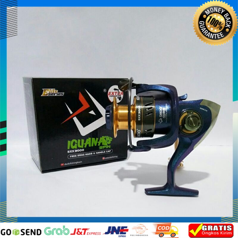 Jual Reel Daido Iguana 3000 (Power Handle) | Shopee Indonesia