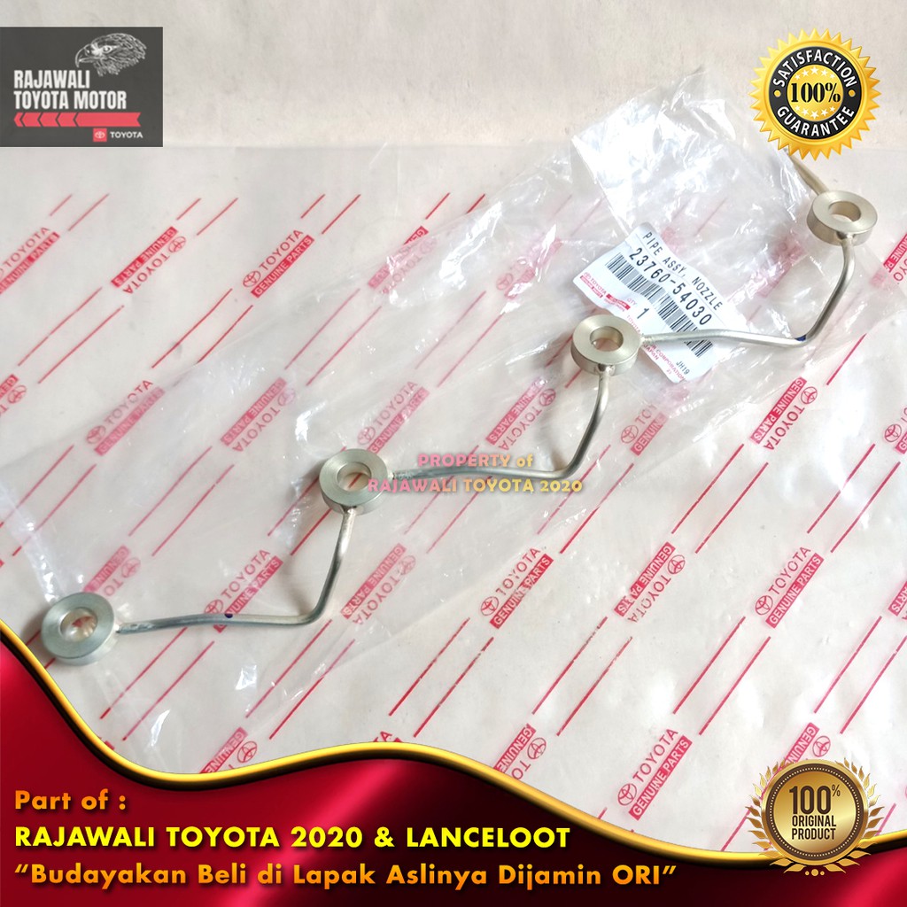 Jual Pipa Nozzle Injektor Kijang Kapsul Diesel, Fortuner, Hilux ...