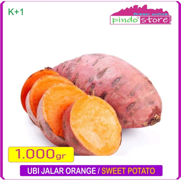 Jual UBI JALAR DALAM ORANGE / SWEET POTATO | Shopee Indonesia