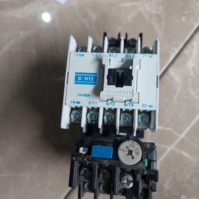 Jual contactor sn 12 + overlod 5,2. 6,6 8a. | Shopee Indonesia