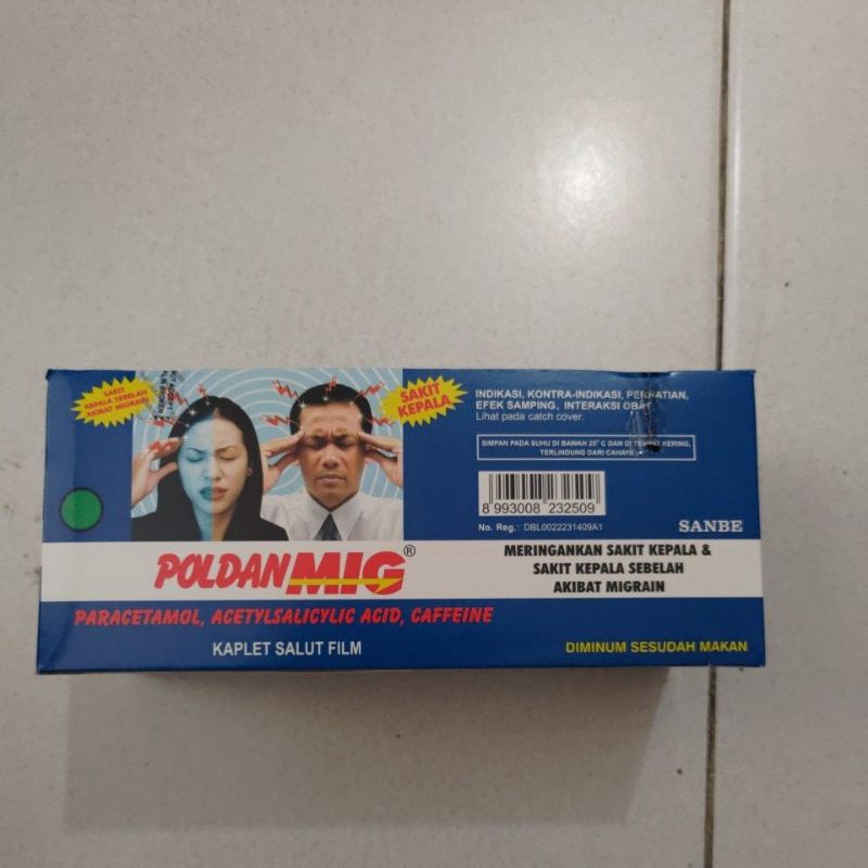 Jual poldan mig dan sanaflu BOX | Shopee Indonesia