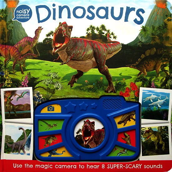 Jual BUKU ANAK Dinosaurs - Noisy Camera Adventure Sound Board Book with ...