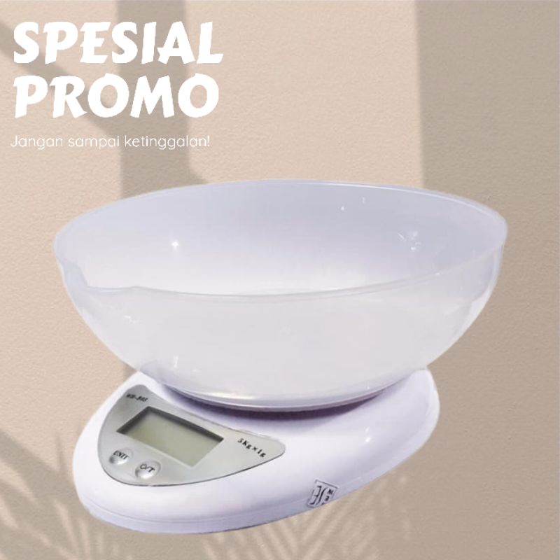 Jual TIMBANGAN DAPUR DIGITAL MANGKOK / Timbangan kue Digital | Shopee Indonesia