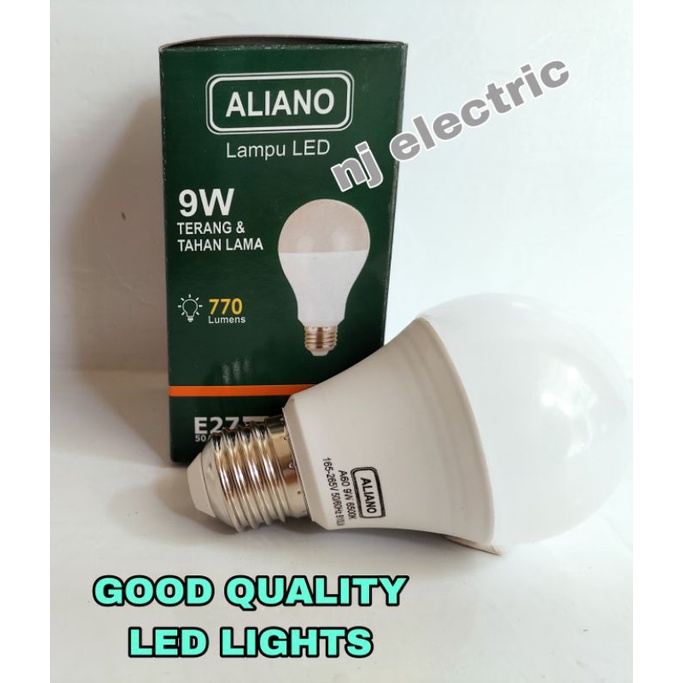 Jual lampu led aliano 9w +dos | Shopee Indonesia