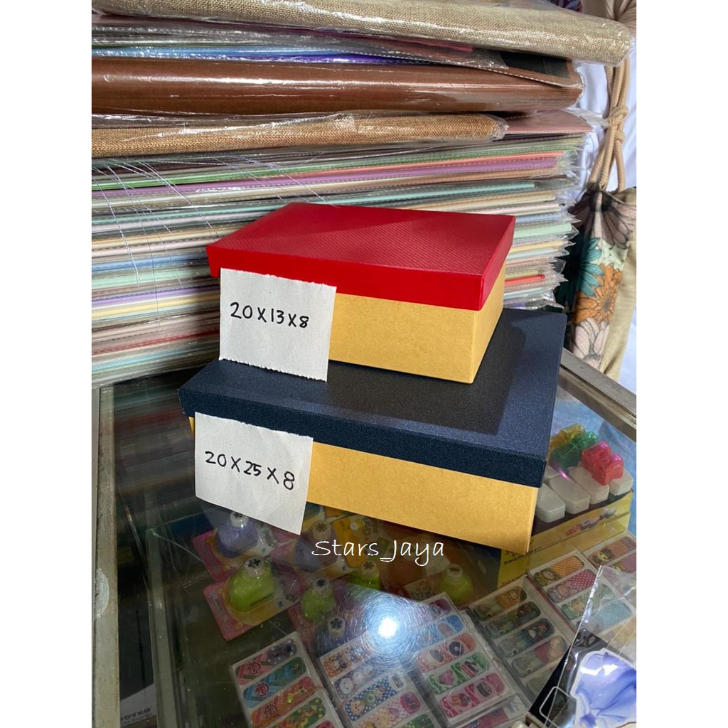 Jual Hard Box / Kotak Kado / Box Hampers Persegi Panjang | Shopee Indonesia