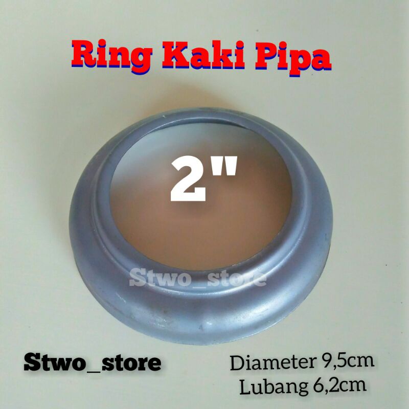 Jual Ring kaki pipa ring cembung ornamen pagar besi 1/2",3/4",1",11/4 ...