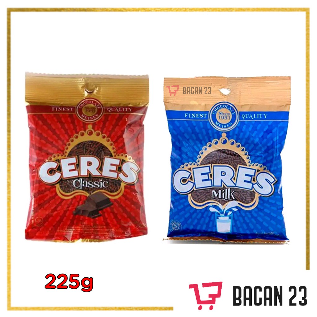 Jual Ceres Milk & Classic 225gr / Meses Seres / Bacan 23 - Bacan23 ...