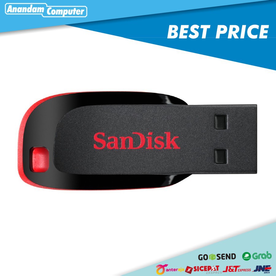 Jual SANDISK Flash Disk USB 2.0 32GB Cruzer Blade | Shopee Indonesia