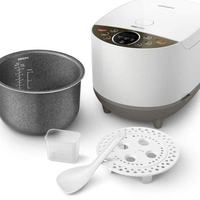 Jual PHILIPS RICE COOKER DIGITAL FUZZY HD 4515/ HD 4515 Digital 1,8 ...