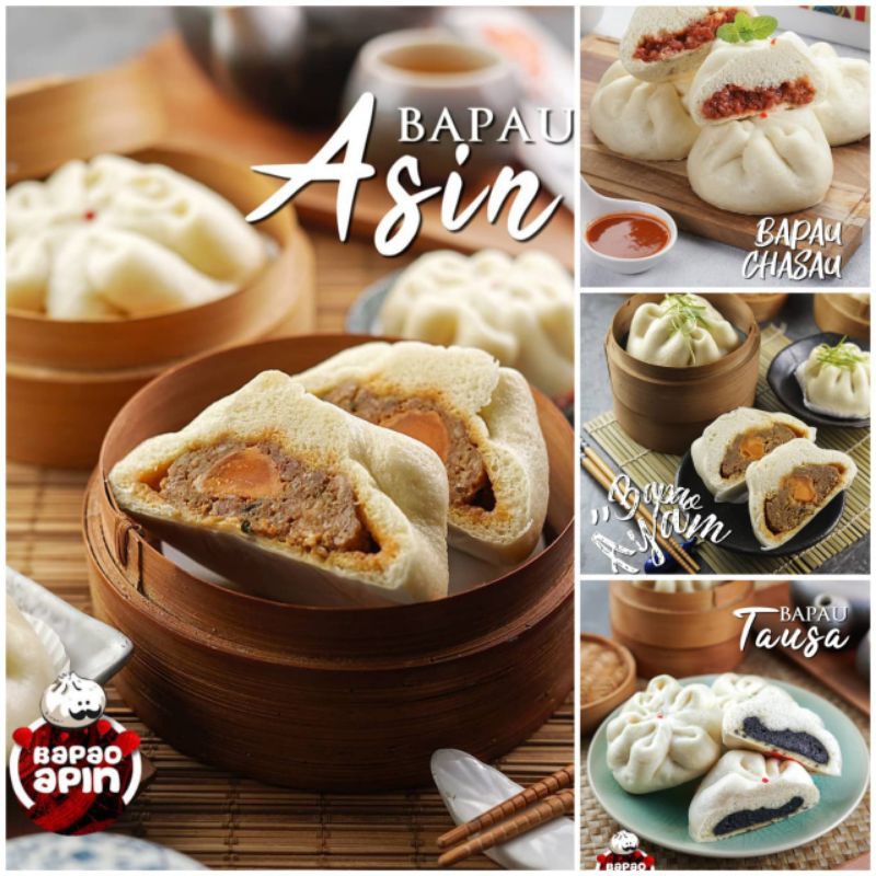 Jual Bakpau Apin bapau bapao bakpao Kalipah Apo Bandung B2 chasio ayam ...