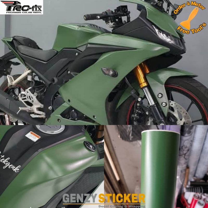 Jual stiker skotlet hijau army doff sticker scotlite hijau tua dop | Shopee Indonesia