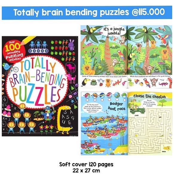 Jual Totally Brain Bending Puzzles | Shopee Indonesia