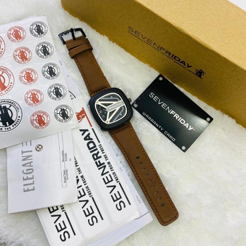 Jual JAM TANGAN SEVEN FRIDAY W KULIT SEMI SUPER | Shopee Indonesia