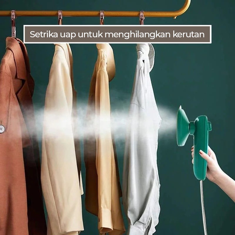 Jual SETRIKA PORTABLE MINI WET & DRY TRAVEL IRON STEAMER STRIKA UAP 2 ...