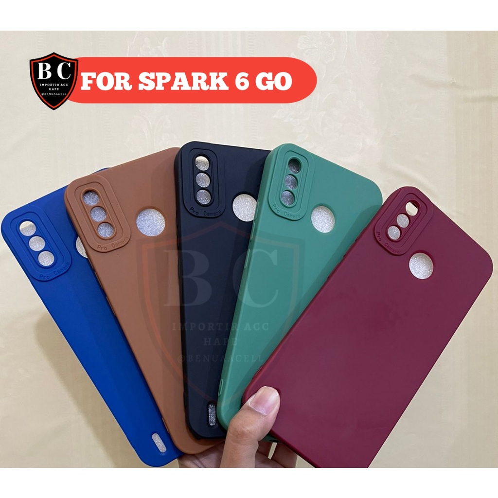 Jual CASE TECNO SPARK 6 GO - -SOFTCASE PRO CAMERA TECNO SPARK 6 GO ...
