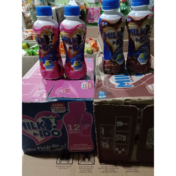 Jual milkido / susu segar botol 200 ml | Shopee Indonesia