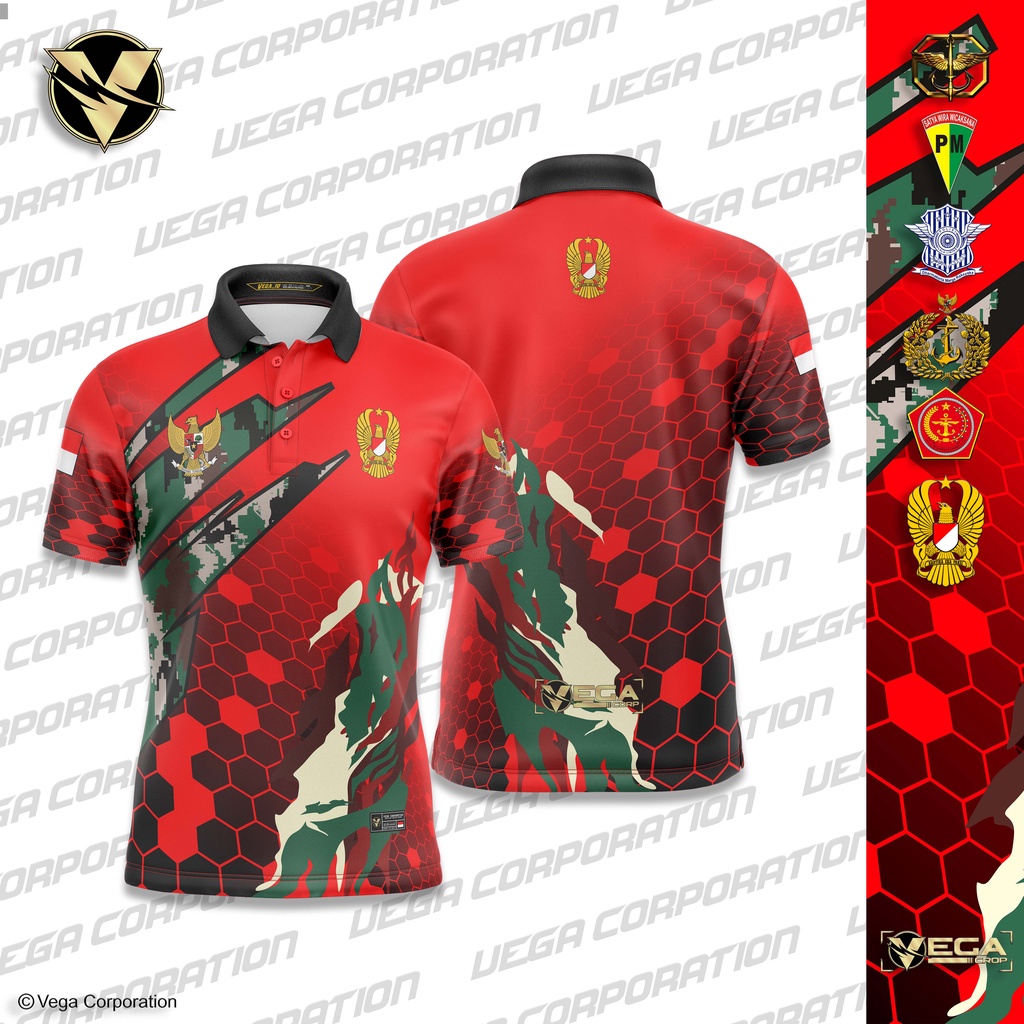 Jual JERSEY TNI AD / TNI AL / TNI AU BEBAS CUSTOM | Shopee Indonesia