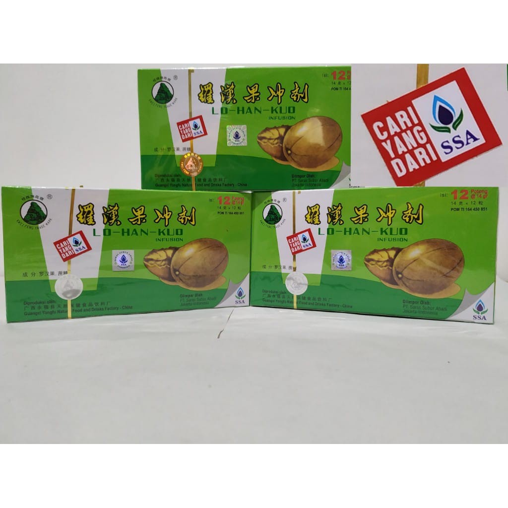 Jual Minuman penyegar Luo Han Guo Infusion, Luo Han Kuo Infusion/ Luo ...