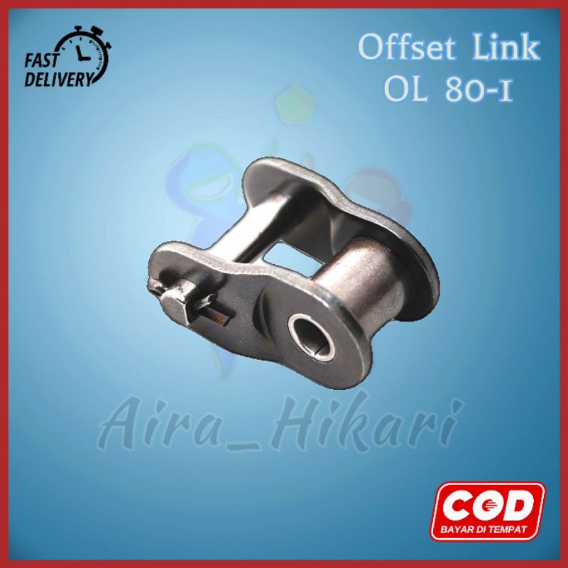 Jual Sambungan Rantai Separuh RS 80-1. Offset Link OL 80-1 | Shopee Indonesia