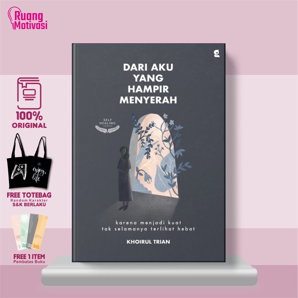 Jual DARI AKU YANG HAMPIR MENYERAH (Khoirul Trian) - Free BONUS BUKU, Hampers buku - Kawah ...
