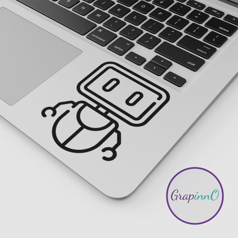 Jual Decal Sticker Robot Wall E Game Stiker Laptop | Shopee Indonesia