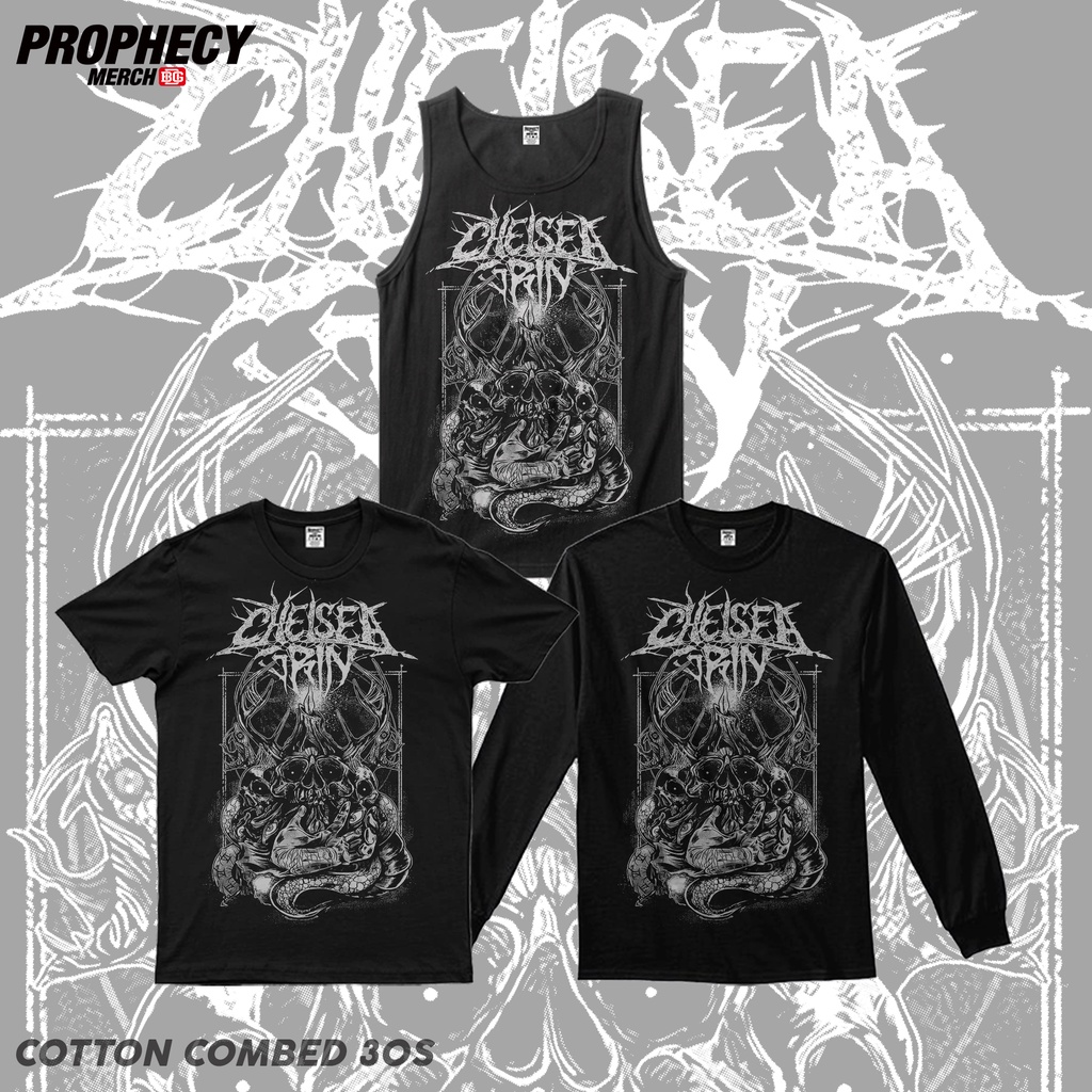 Jual KAOS MUSIC BAND CHELSEA GRIN / KAOS BAND / KAOS MUSIC / KAOS PRIA ...