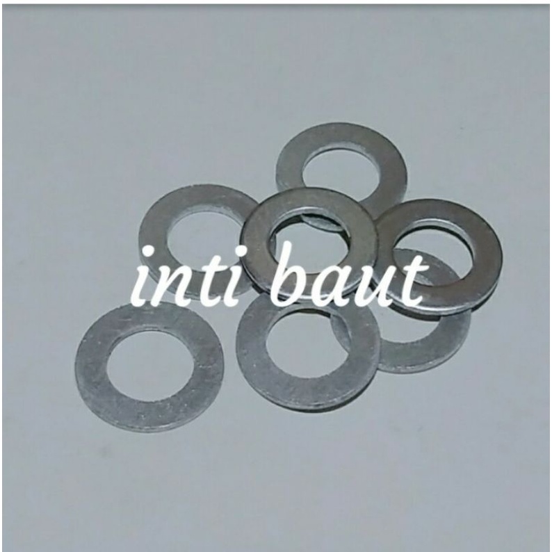 Jual paket 50 pcs ring oli / ring alumunium m12 Mili | Shopee Indonesia