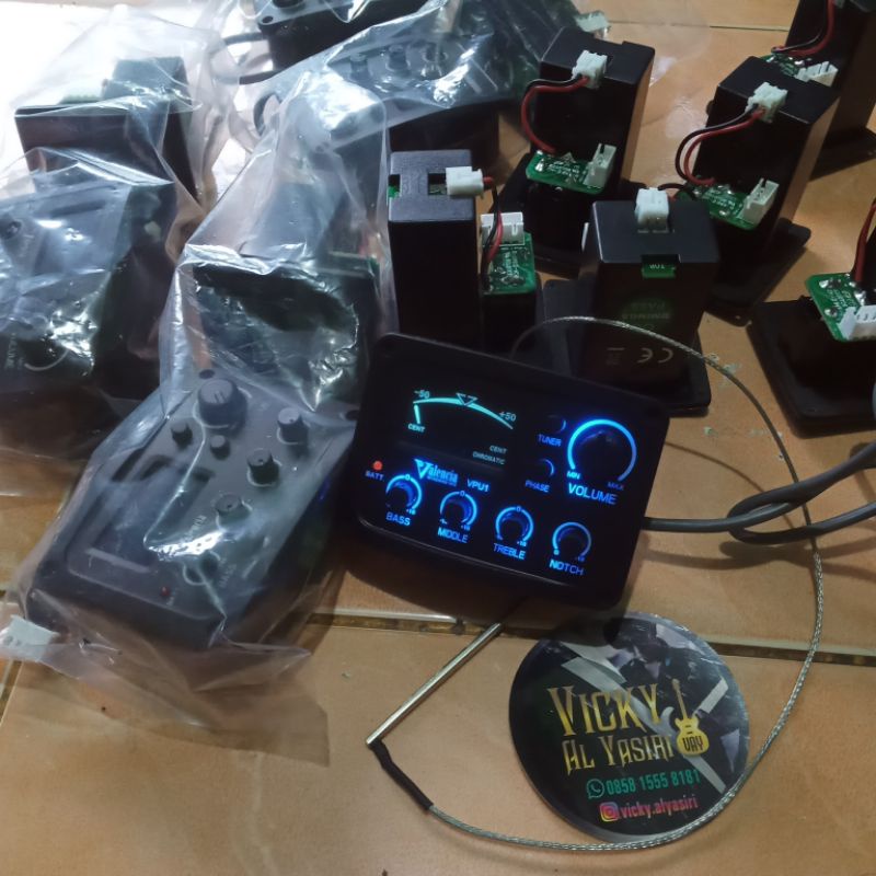 Jual Preamp gitar akustik preamp acoustic original vpu 1 valencia dan ...