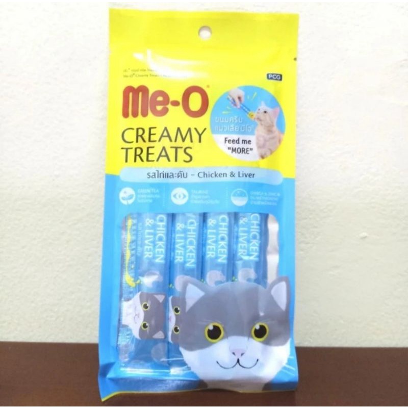 Jual Meo Me-o Chicken Creamy Treats Snack Kucing Rasa Chicken & Liver ...