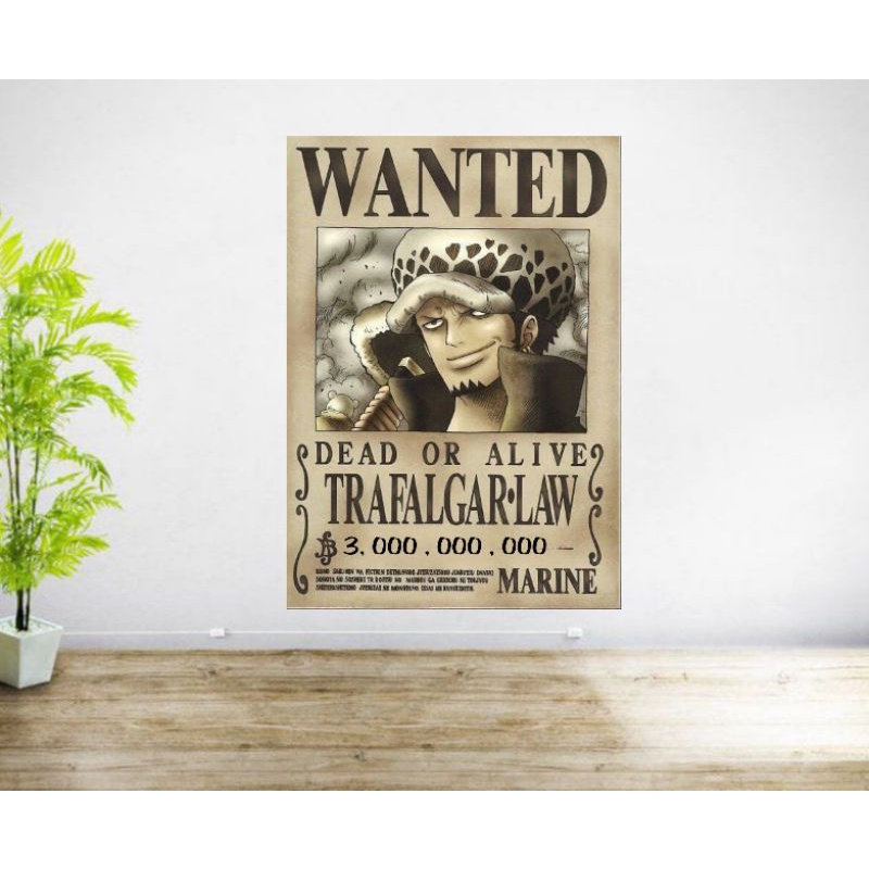 Jual Poster luffy new bounty / bounty one piece terbaru / bounty luffy ...