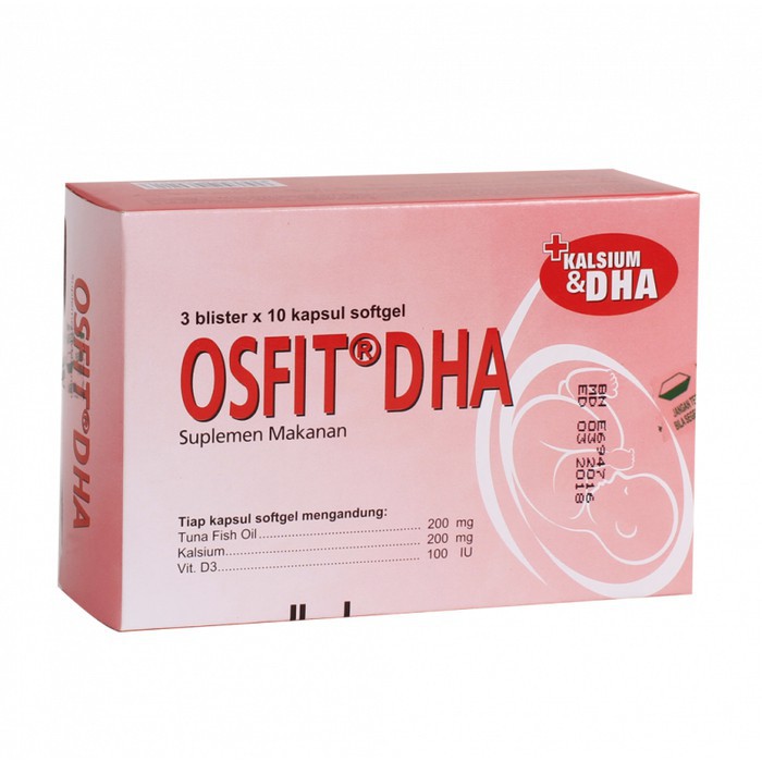 Jual Vitamin Ibu Hamil dan Menyusui - OSFIT DHA - Vitamin Anemia ...
