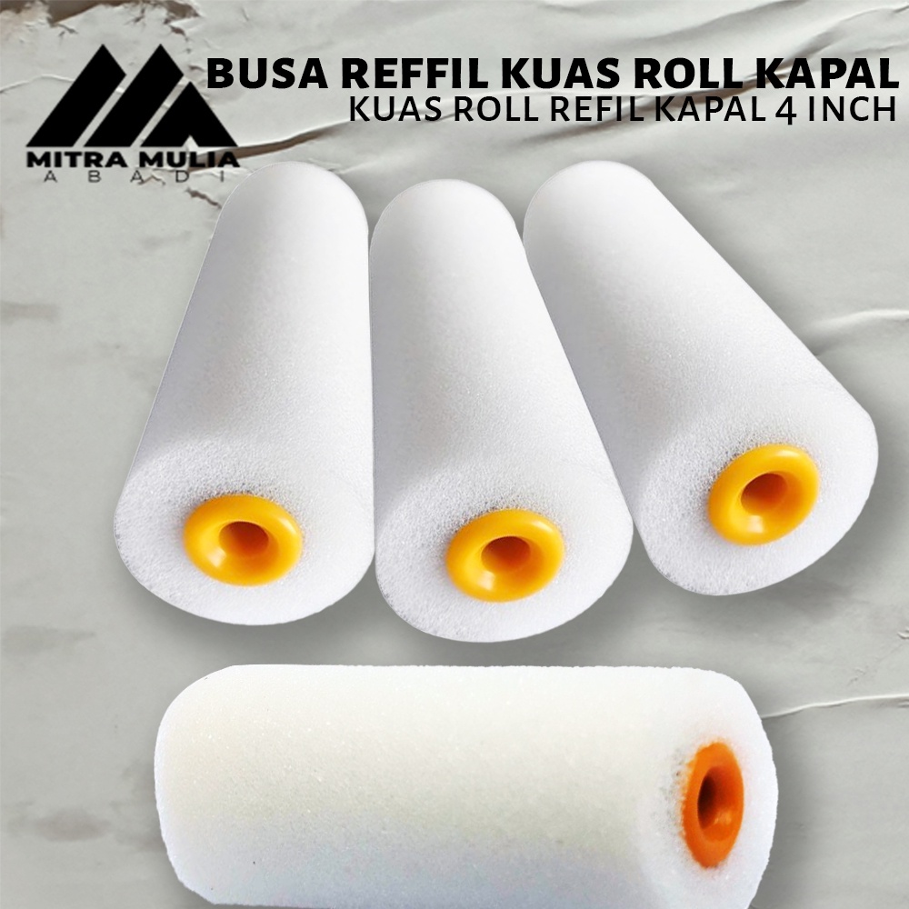 Jual Roll Busa 4 inch / refill Roll Cat / Kuas Roll | Shopee Indonesia