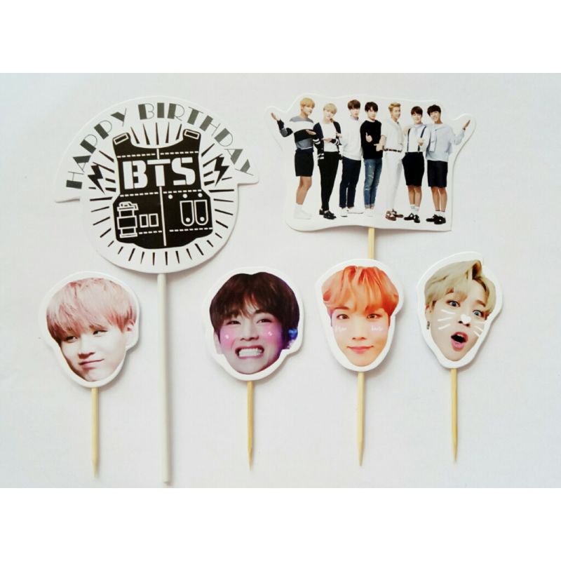 Jual topper toper hiasan tusukan kue cake nasi tumpeng puding ulang ...