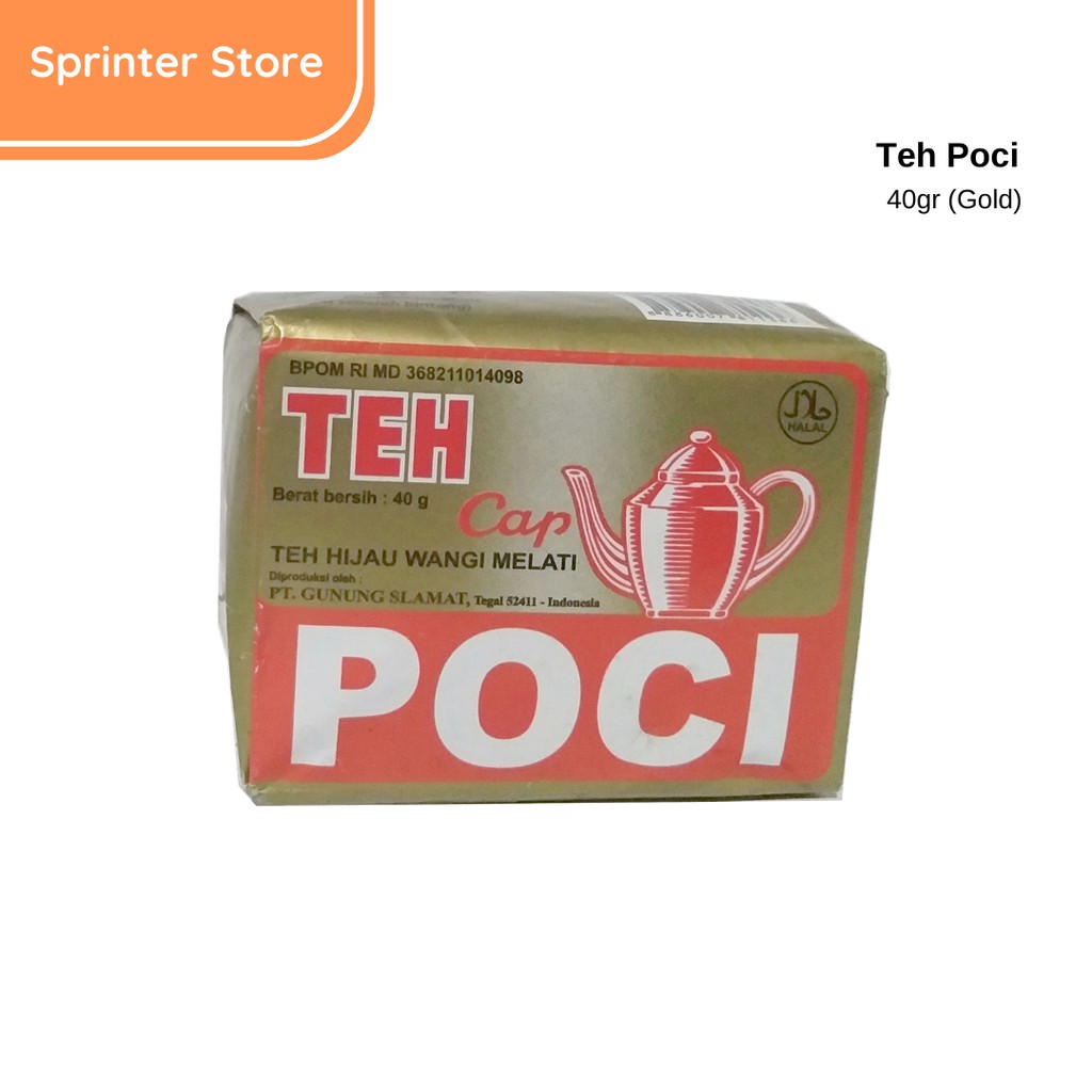 Jual Teh Poci Gold Tubruk Kemasan 1 Slop | Shopee Indonesia
