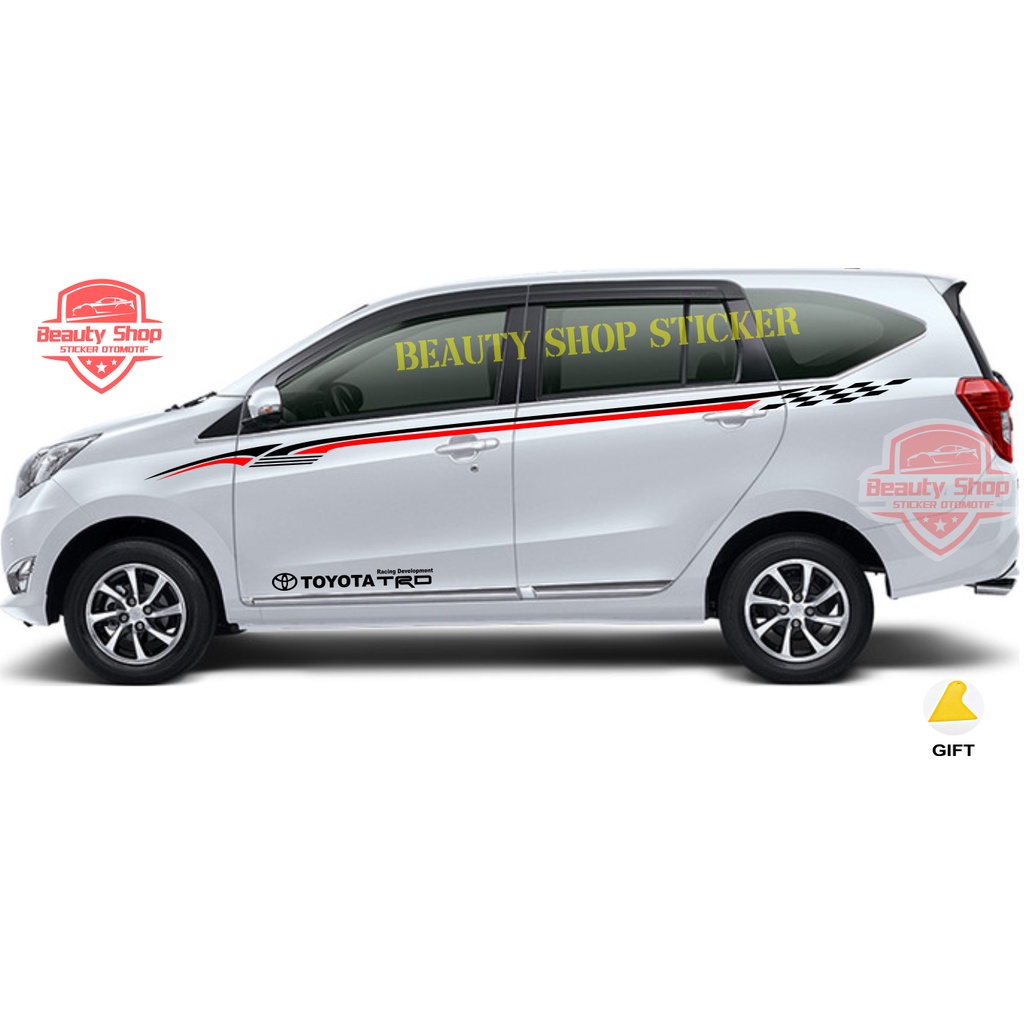 Jual stiker calya sticker rush stiker cutting toyota avanza vios etios ...