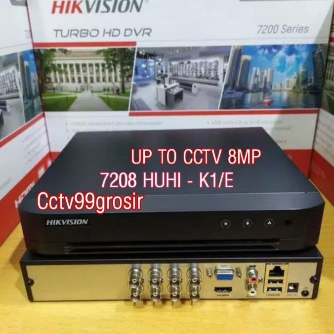 Jual Dvr Hikvision 5Mp Up To Cctv Hikvision 8Mp Ds 7208 Huhi K1/E | Shopee Indonesia