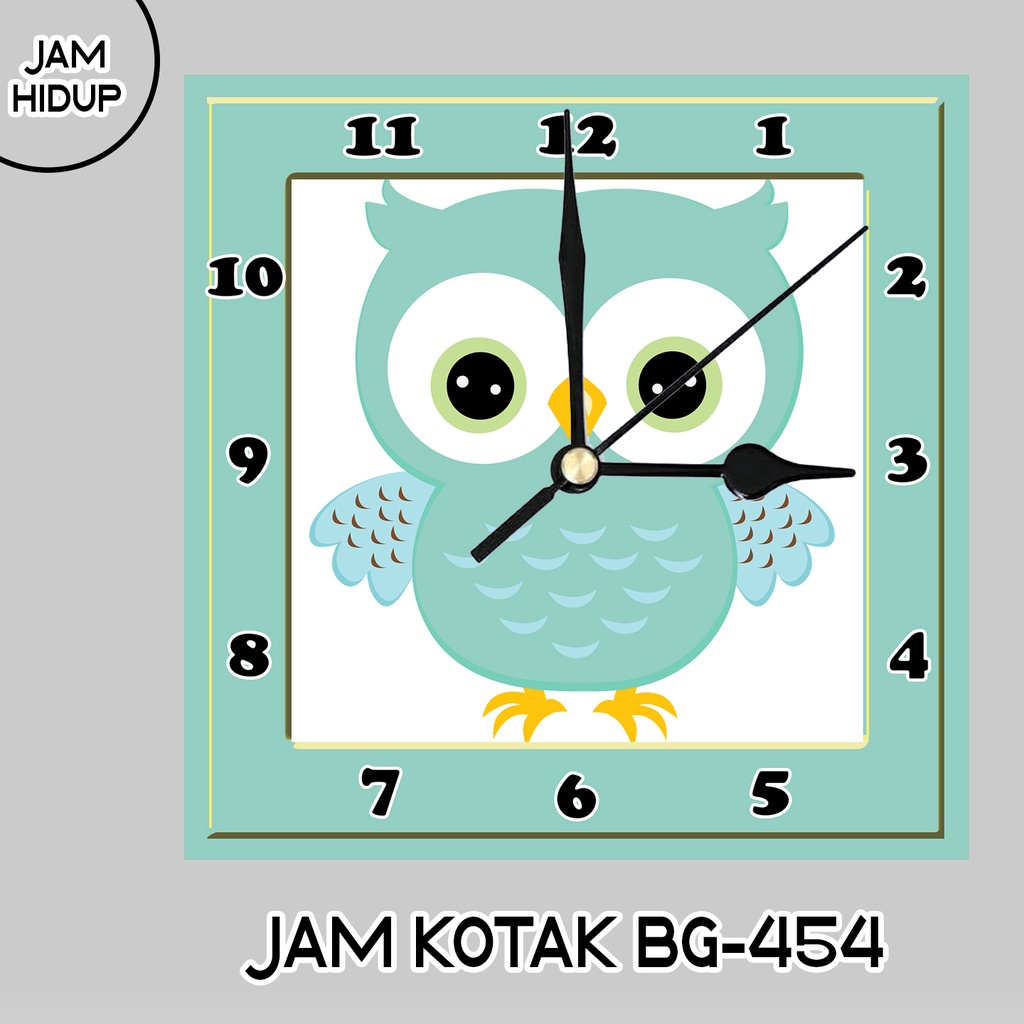 Jual JAM DINGDING KOTAK BURUNG HANTU | Shopee Indonesia