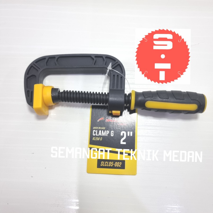 Jual 2" KLEM KAYU CATOK JEPIT PENJEPIT G CLAMP BAIS QUICK RELEASE 2 ...