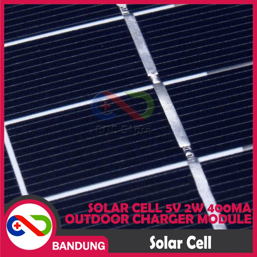 Jual SOLAR CELL 5V 2W 400MA PANEL SURYA OUTDOOR CHARGER MODULE | Shopee ...