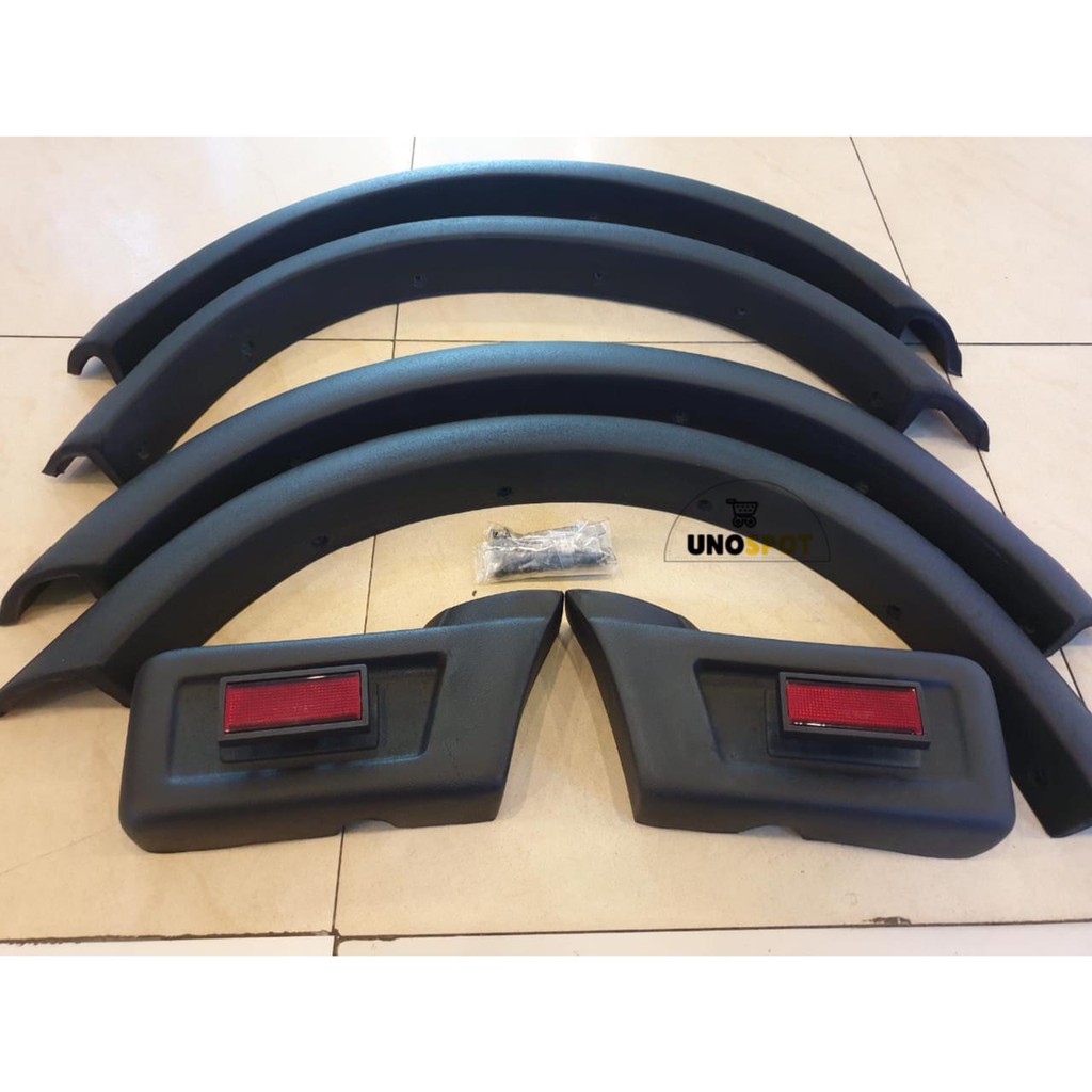 Jual Over Fender Karet Model Polos Suzuki Jimny/Katana/Sierra/Caribian ...