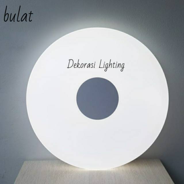 Jual L198 LAMPU PLAFON CEILING BULAT KOTAK LED 30W | Shopee Indonesia